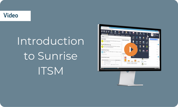 Video: An Introduction to Sunrise ITSM